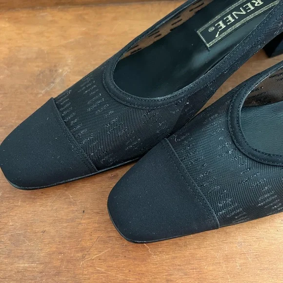 J.Renee | Shoes | J Renee Sheer Side Pumps Heels Metallic Narrow | Poshmark